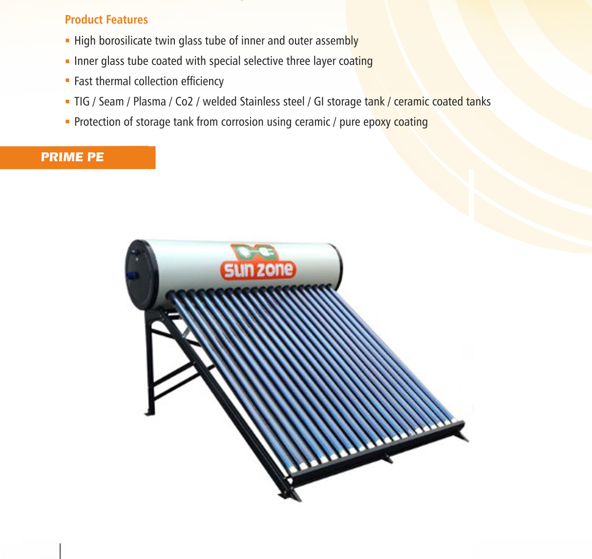 Prime PE – Sun zone